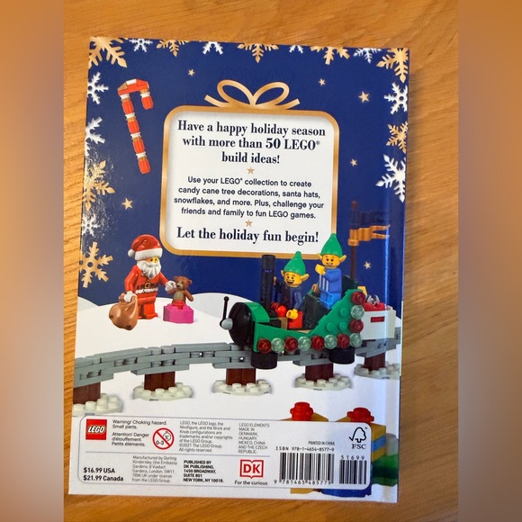 Lego | Holiday | Lego Holiday Ideas Book With Festive Blue And Gold ...